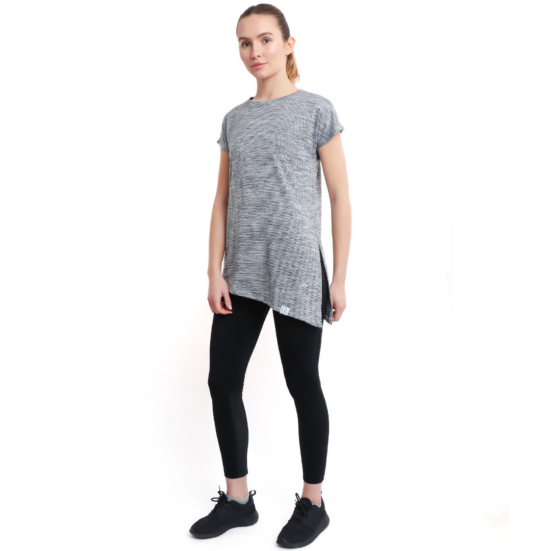 Side High-Low T-Shirt - Women's Modest Activewear | RB Fashion – RB ...